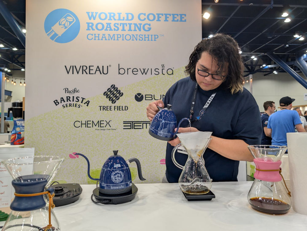 Behind the Brewista Booth at SCA Expo Houston 2025